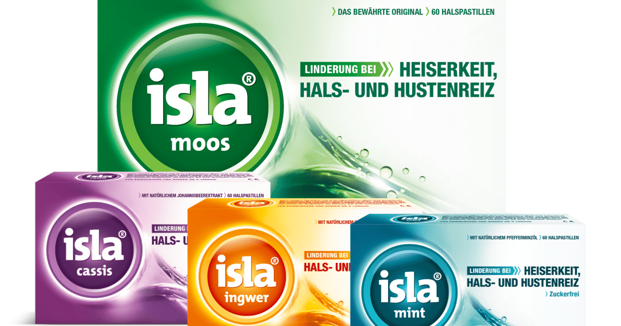 isla® original: Bei Hals-und Stimmbeschwerden | isla®